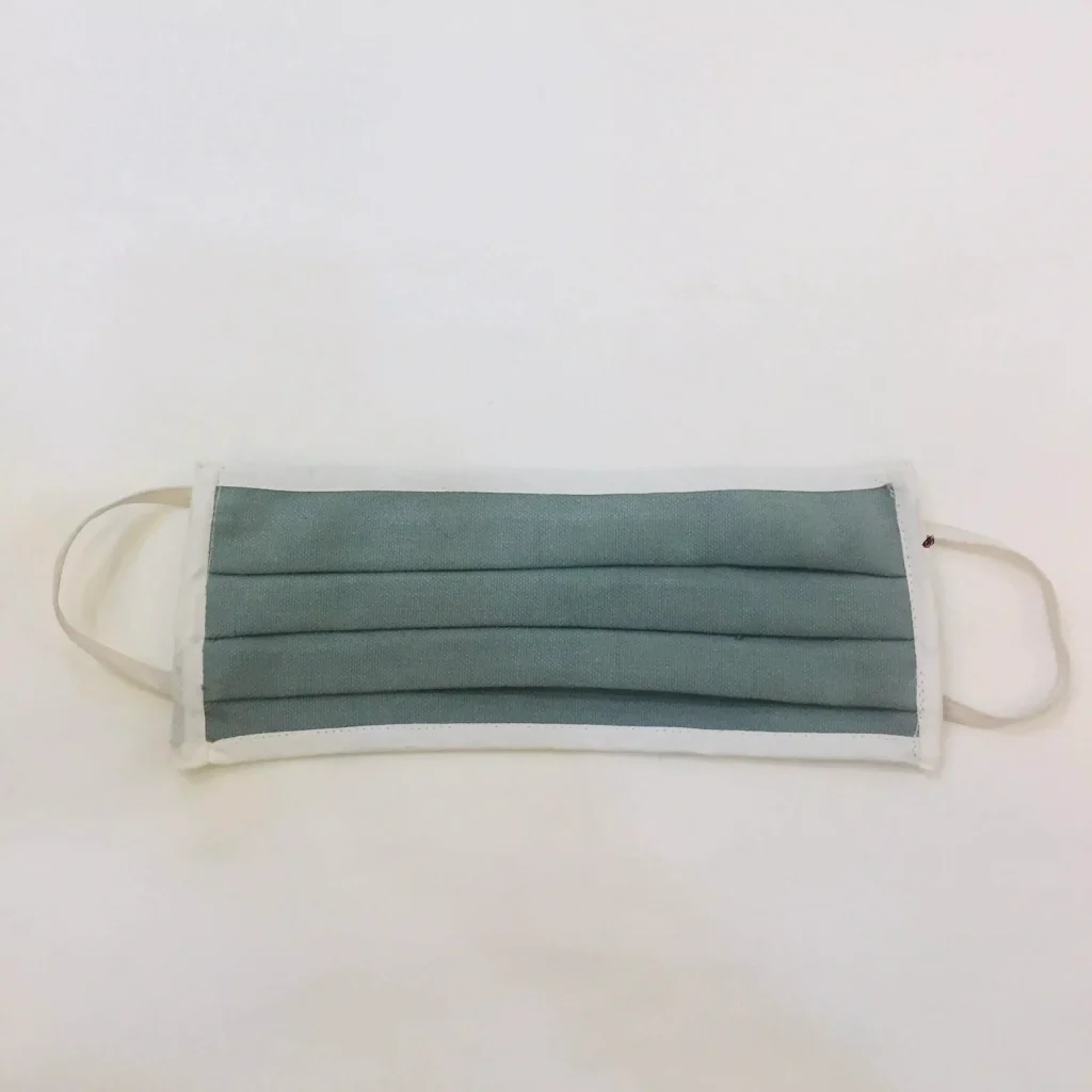 Foxxy Pleated Hemp Mask - Hempistani